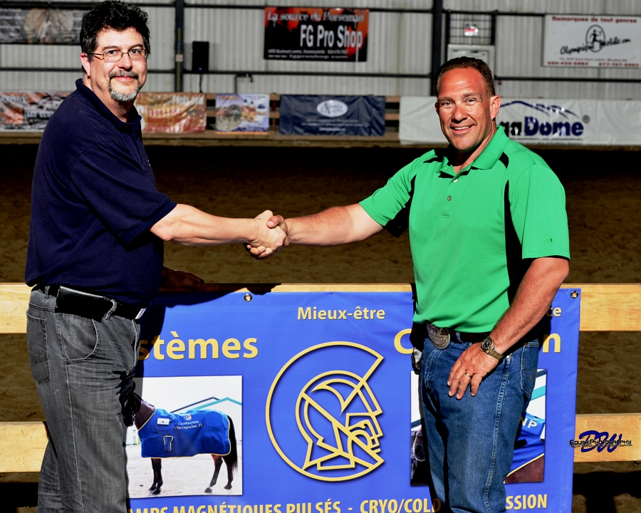 Centurion Québec à la clinique de reining de Shawn Flarida ...